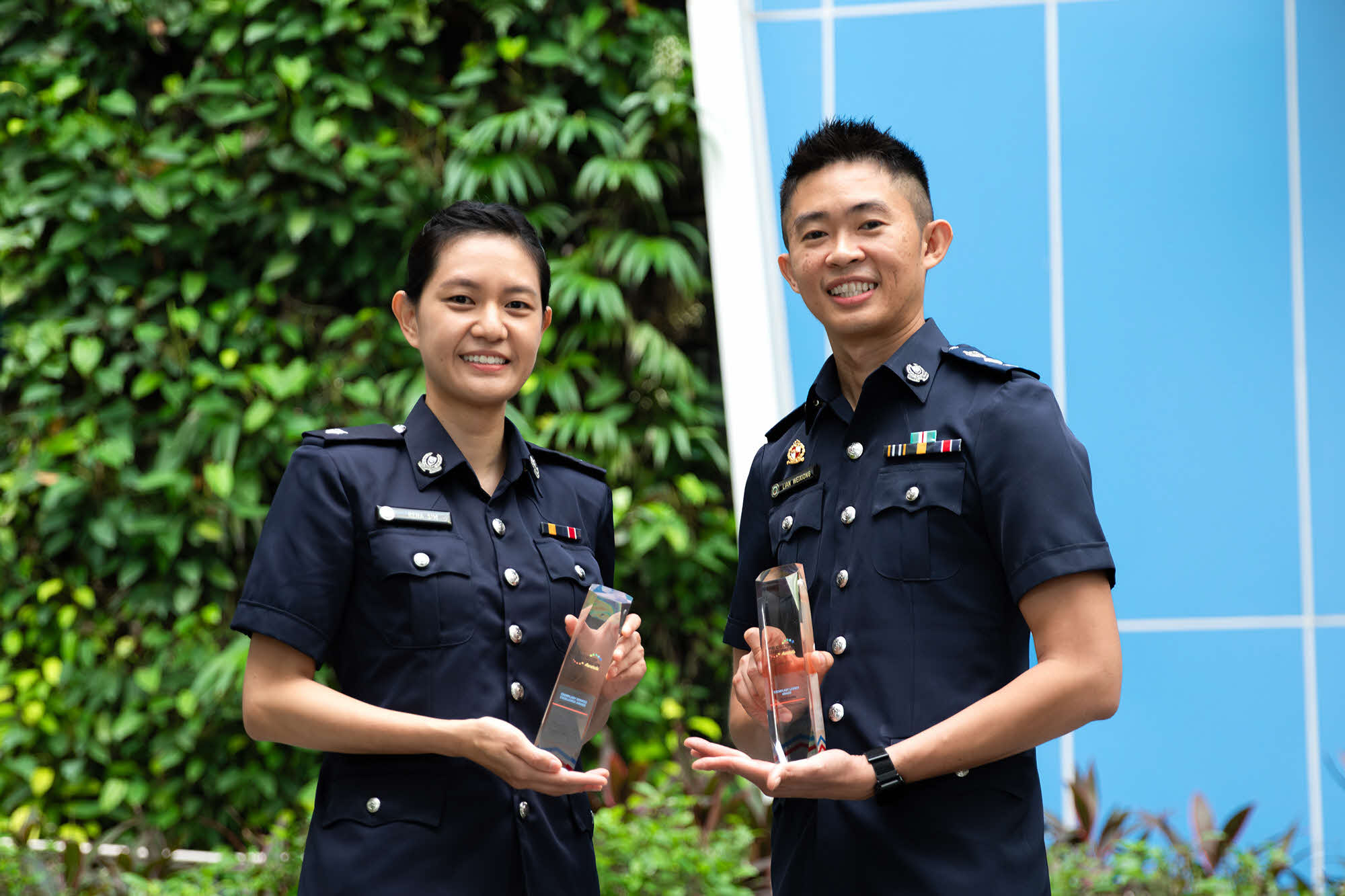 SPF | Police Life | Serving with Excellence, in Blue: The Public Sector ...