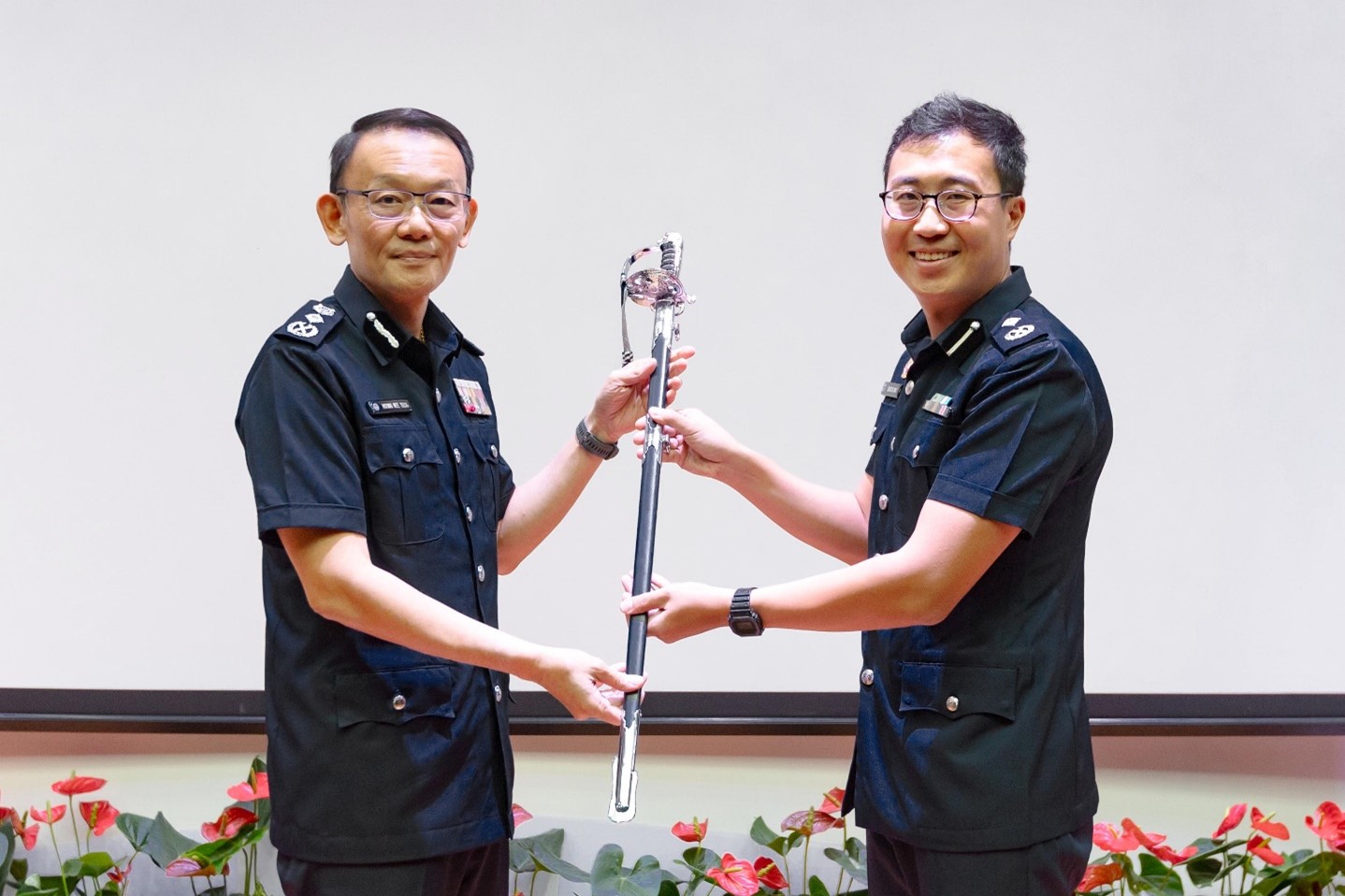 SPF | Change Of Command At Jurong Police Division
