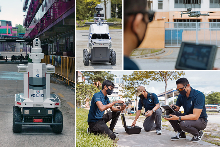 Explainer: Supporting COVID-19 Operations with Patrol Robots and UAVs